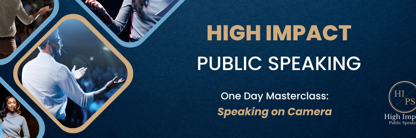 Book tickets for High Impact Speaking on Camera