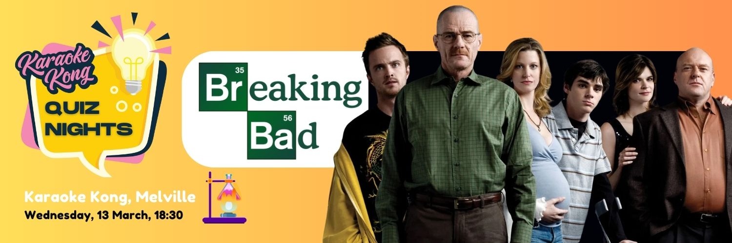 Book tickets for Breaking Bad Themed Quiz Night