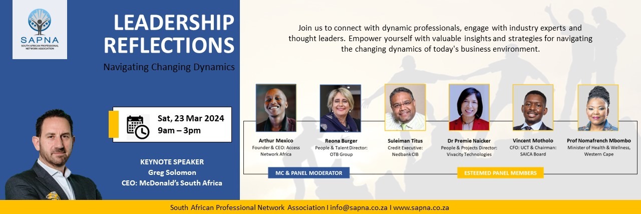 Book tickets for LEADERSHIP REFLECTIONS: Navigating Changing Dynamics