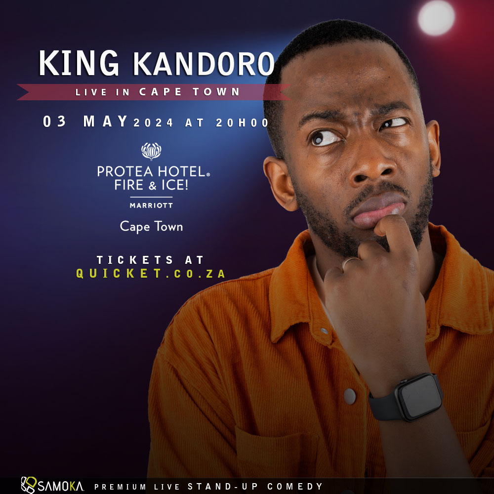 Book tickets for King Kandoro LIVE in Cape Town at Protea Hotel Fire ...