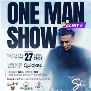 ONE MAN SHOW ft Clint L on Quicket