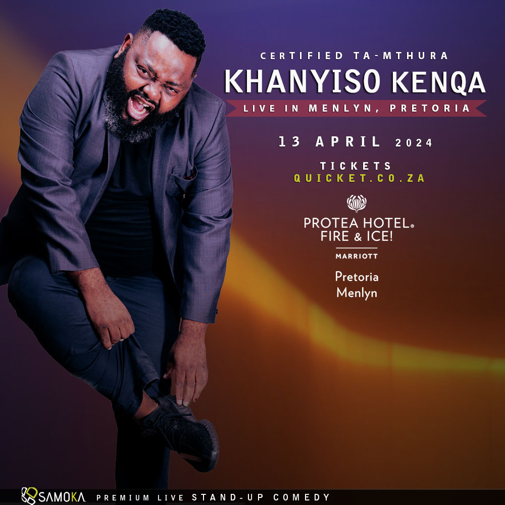Book tickets for Khanyiso Kenqa LIVE in Menlyn, Pretoria at The Protea ...
