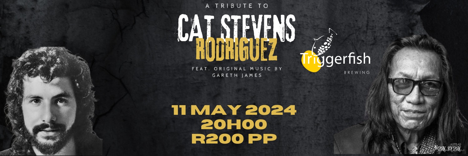 Book tickets for Gareth James - Cat Stevens | Rodrigues Tribute