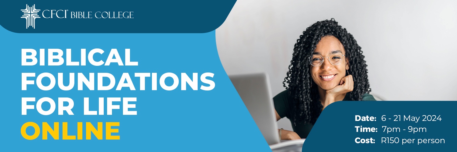 Book tickets for Biblical Foundations for Life Workshop (Online)