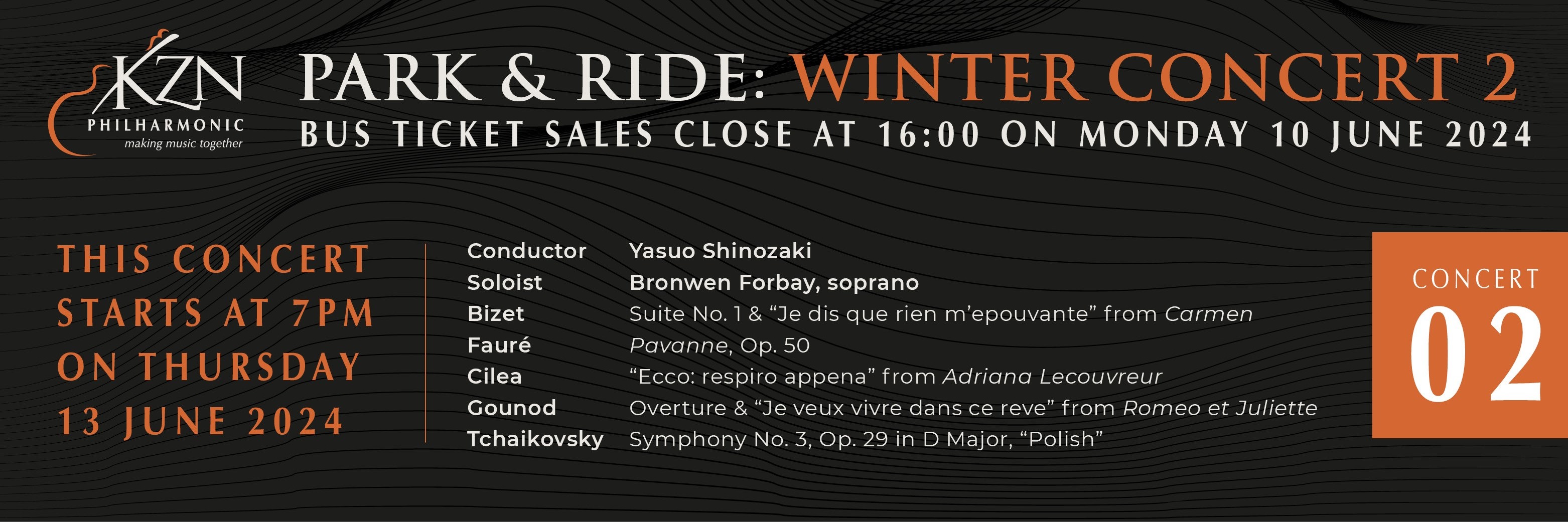 Book tickets for Park & Ride Concert 2