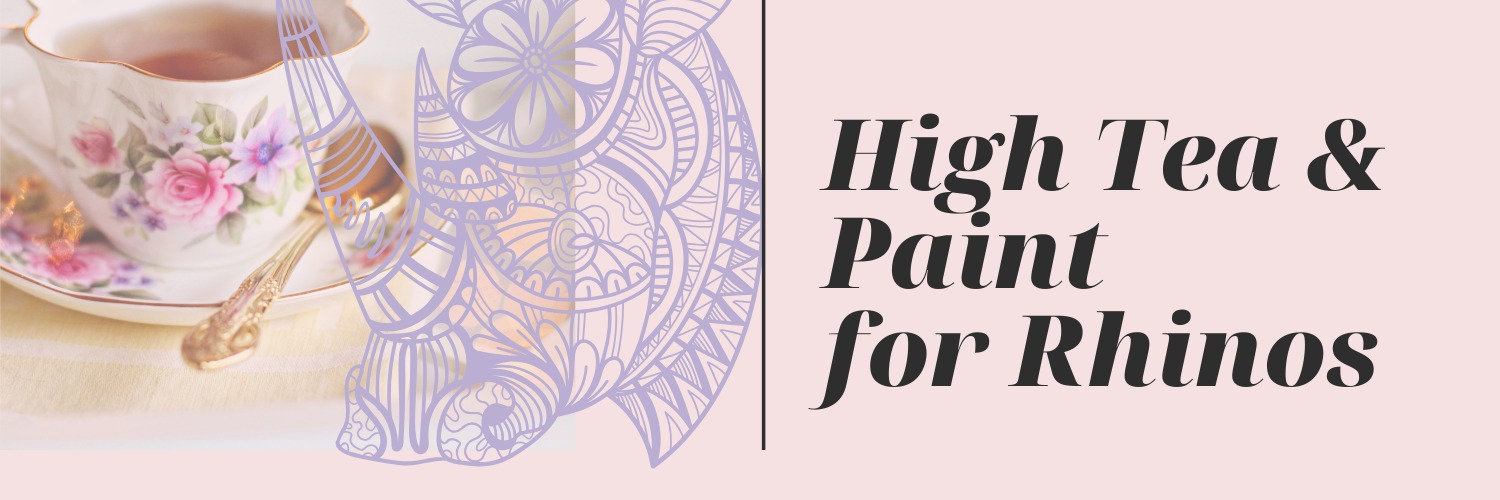 High Tea & Paint for Rhinos on Quicket