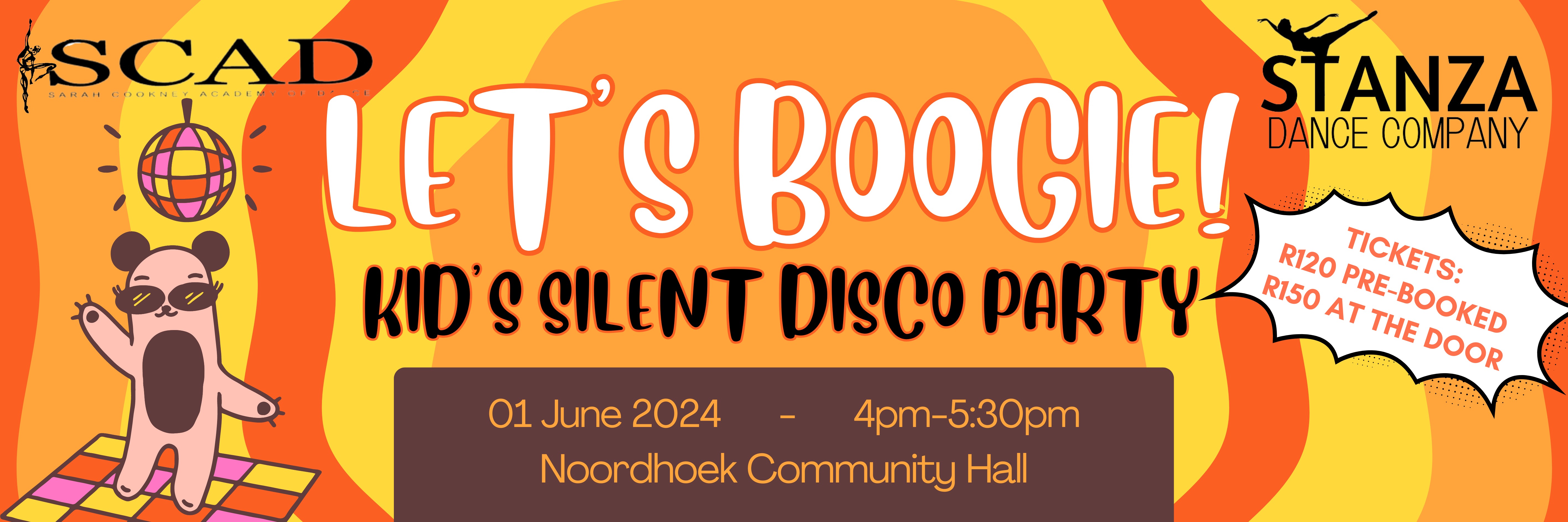 Book tickets for Let's Boogie! Kid's Silent Disco Party