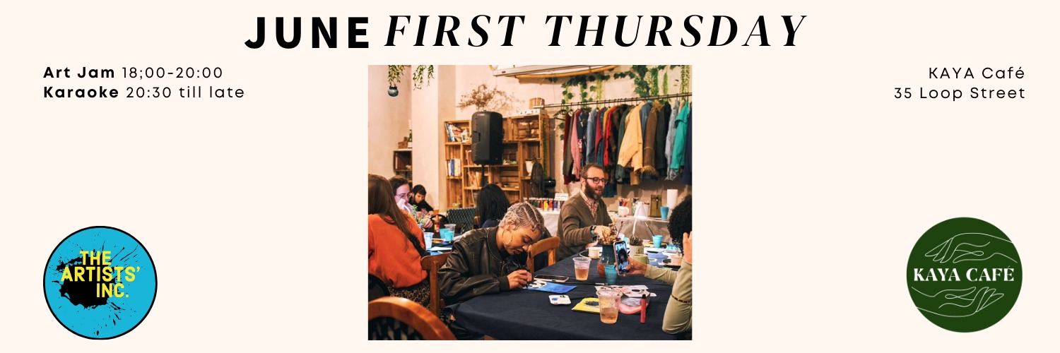 Book tickets for First Thursday Art Jam with The Artists' Inc.