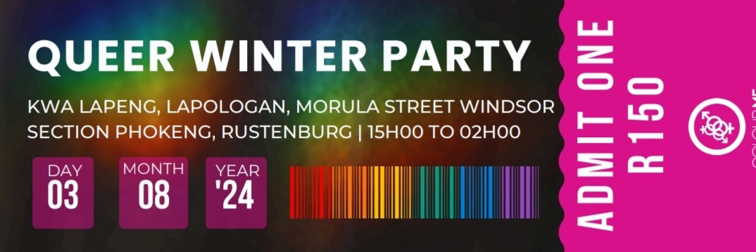Book tickets for Queer Winter Party Rustenburg