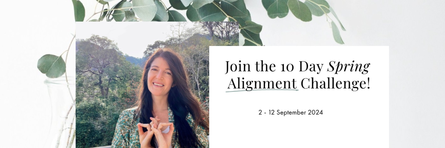 Book tickets for 10 Day Spring Alignment Challenge with Olivia Moon