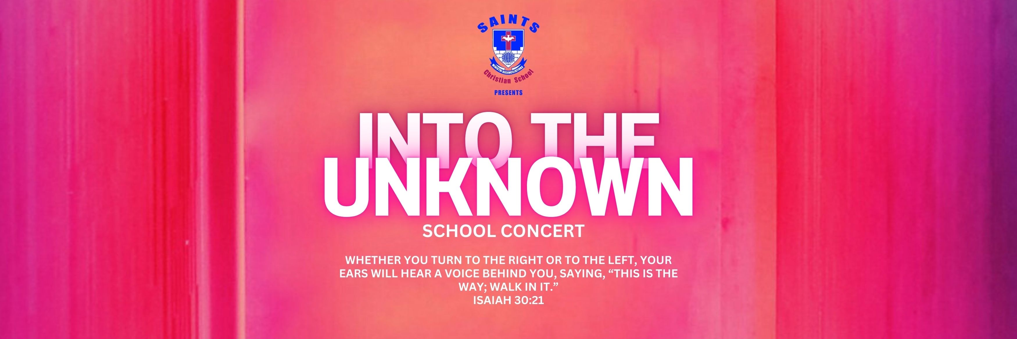 Book tickets for Into The Unknown School Concert