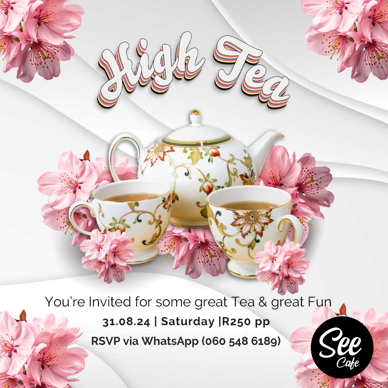 Book tickets for High Tea