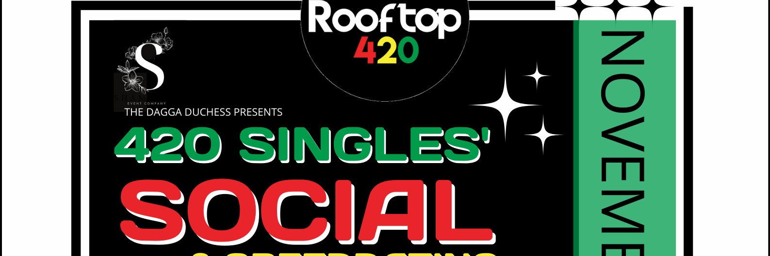Book tickets for 420 Singles' Social & Speeddating