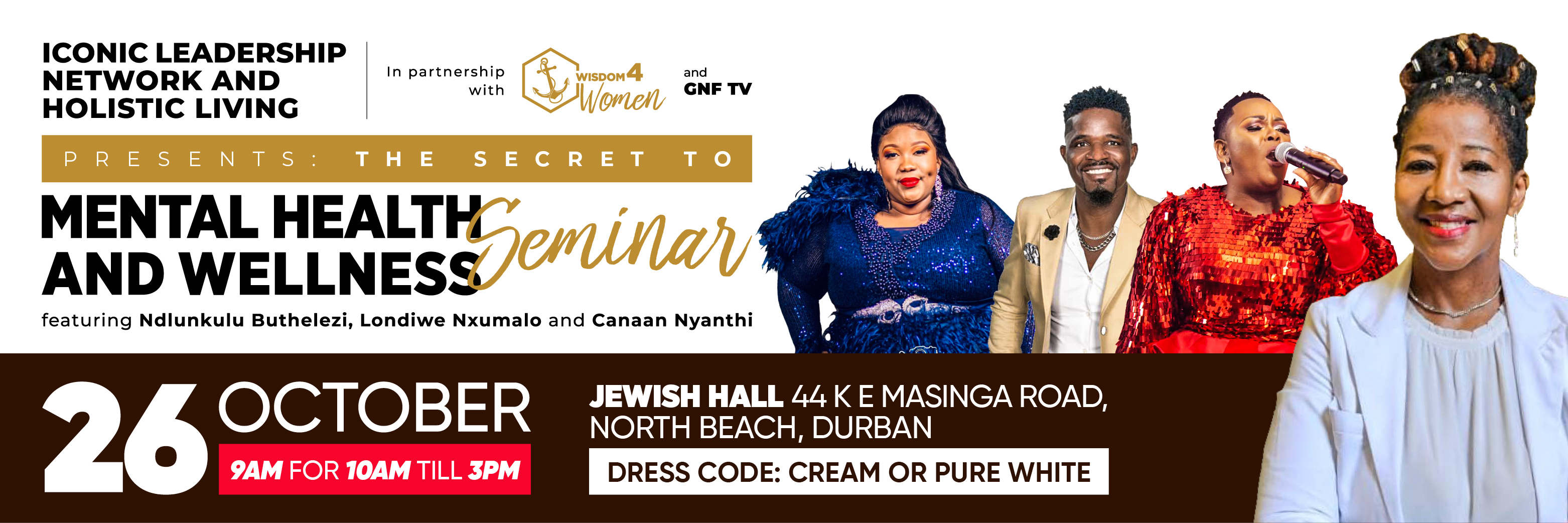 Book tickets for The Secret to Mental Health and Wellness Seminar