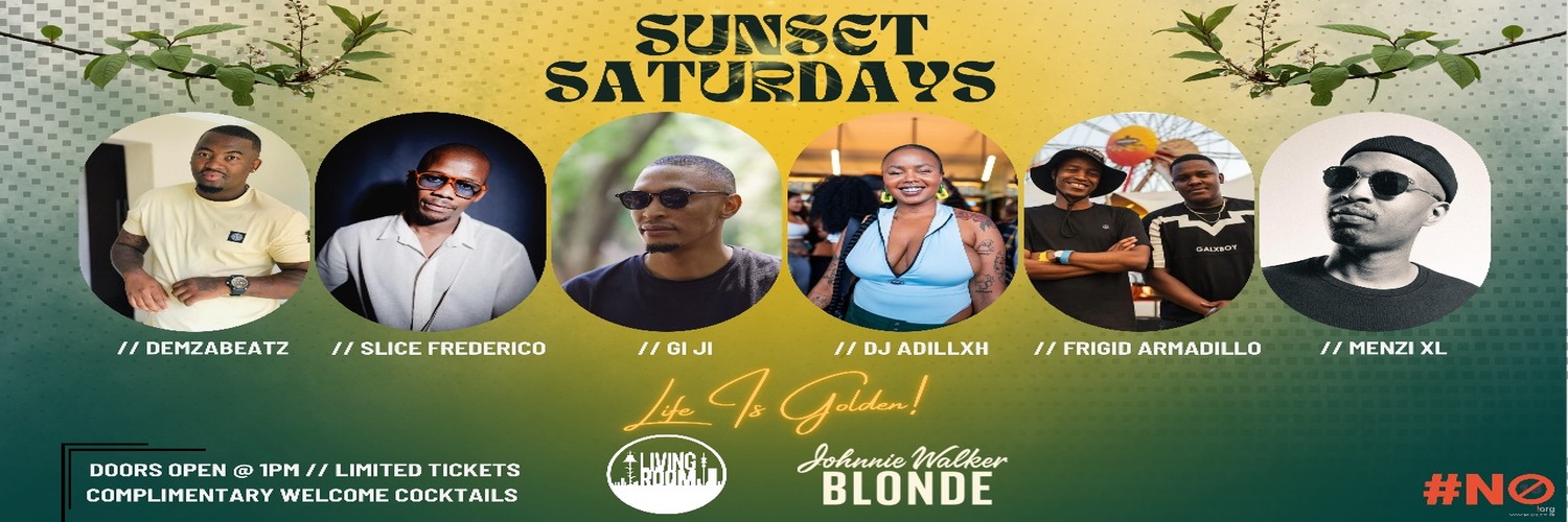 Book tickets for Sunset Saturdays