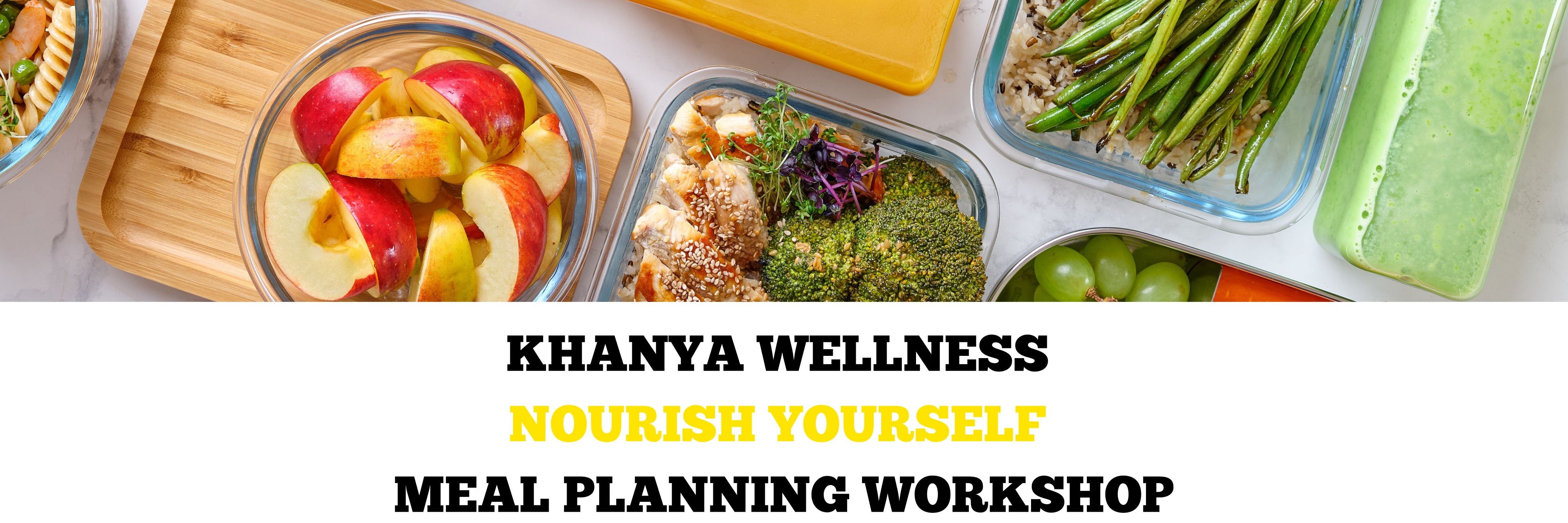 Book tickets for Nourish Yourself Meal Planning Workshop
