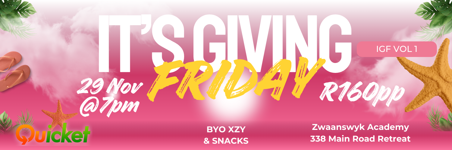 Book tickets for It's Giving Friday IGF Vol 1