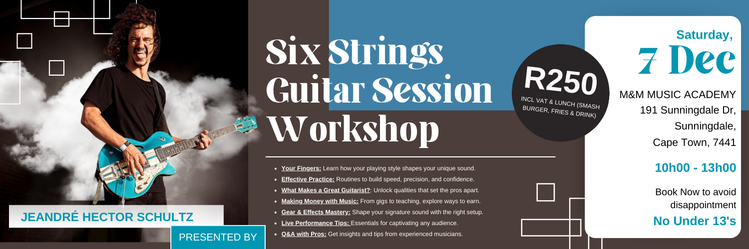 Book tickets for Six Strings Guitar Session Workshop