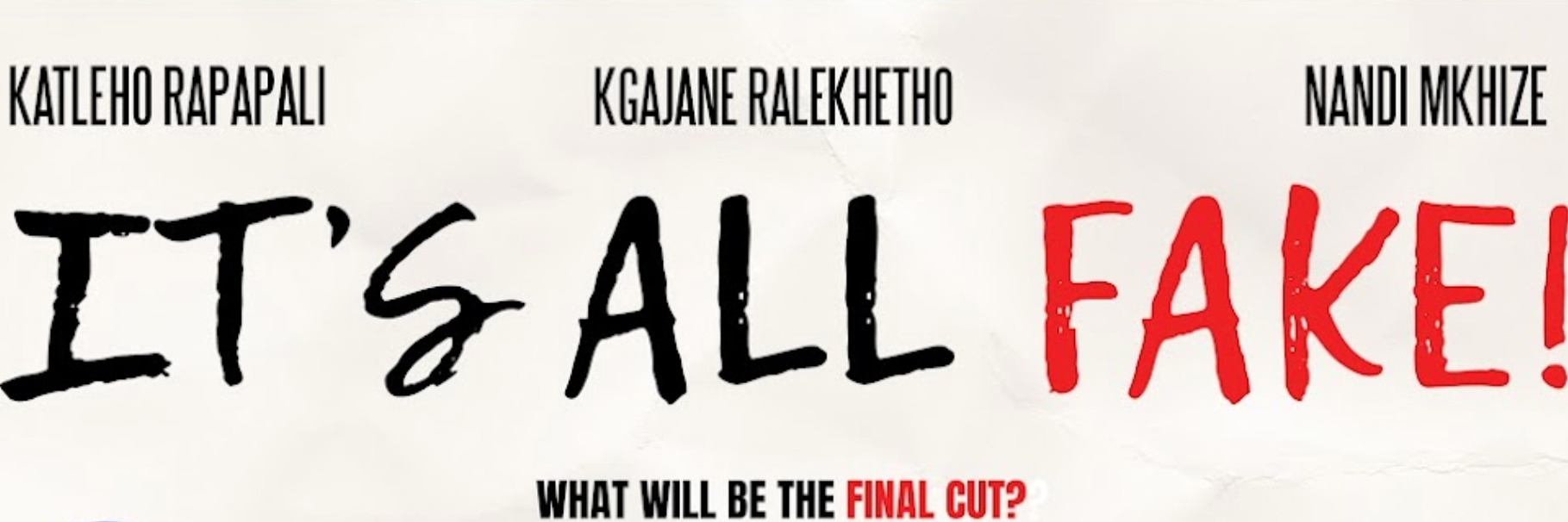 Book tickets for It's All Fake