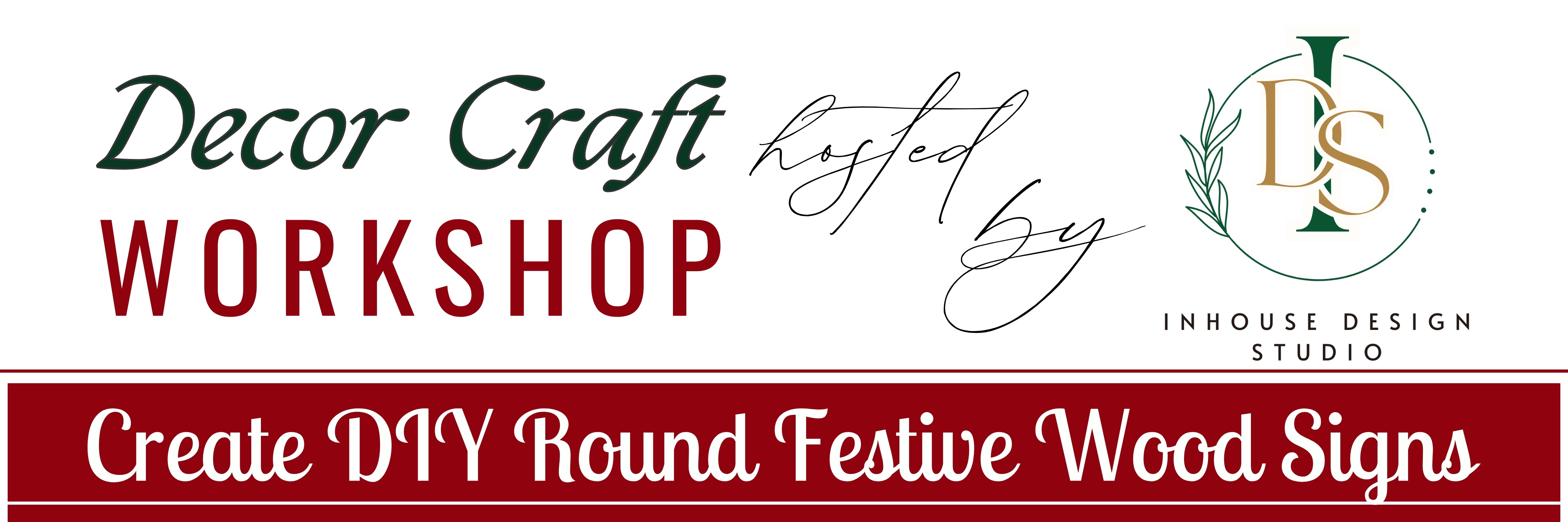 Book tickets for Decor Craft Workshop