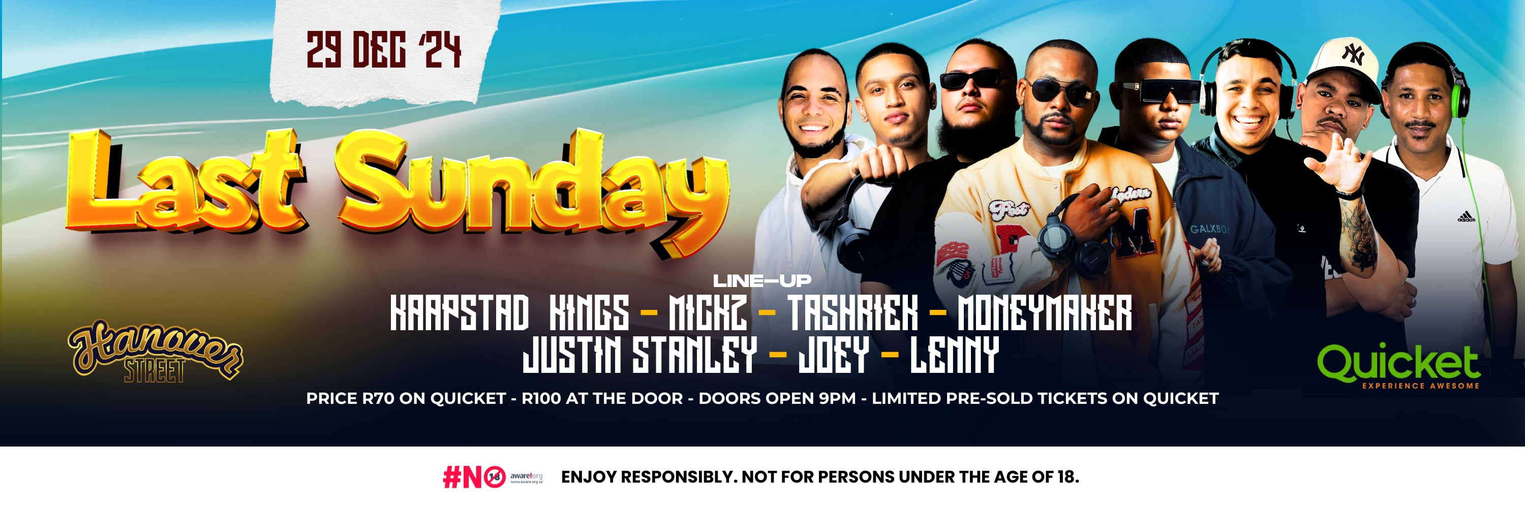 Book tickets for Last Sunday