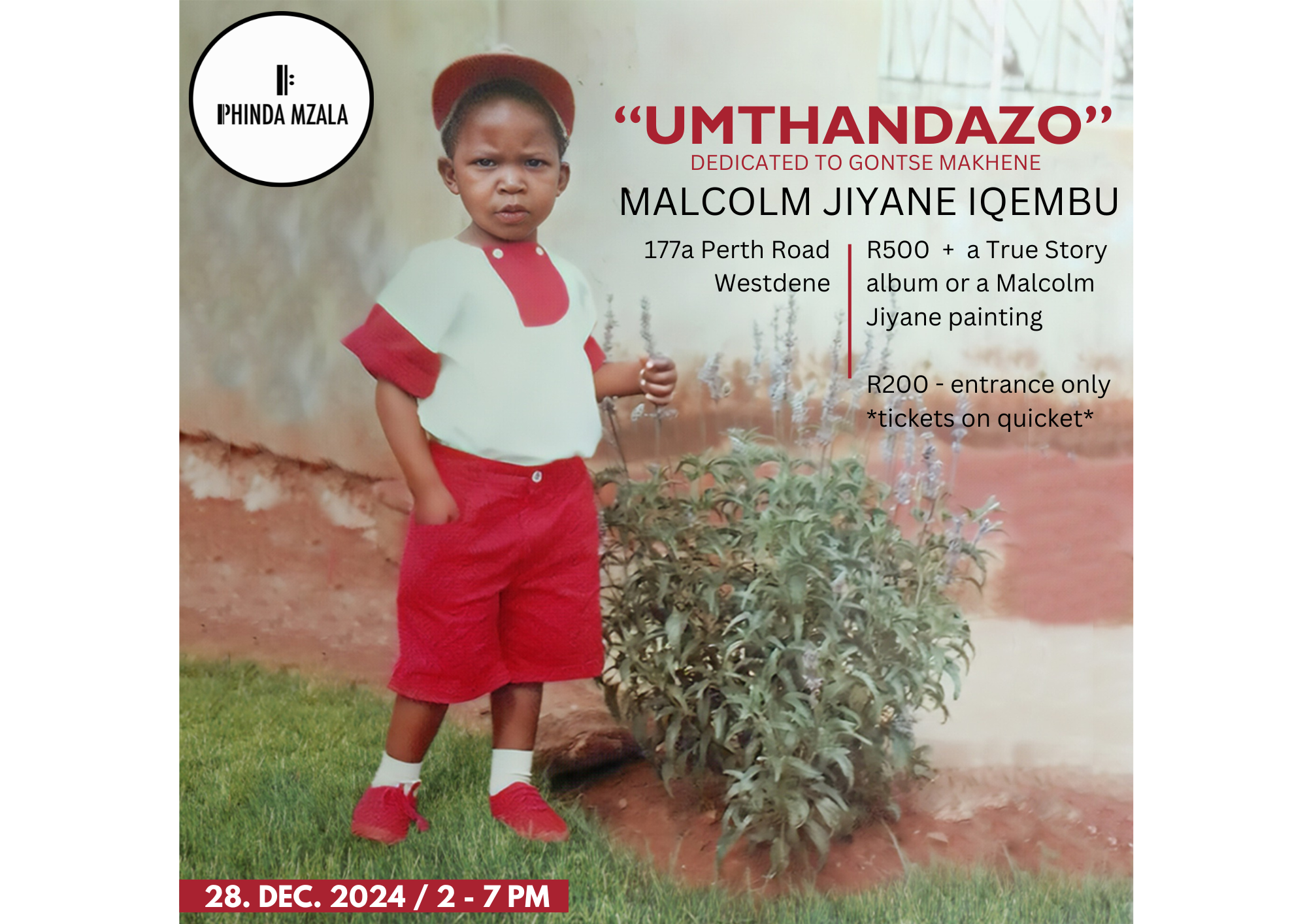 Book tickets for Umthandazo Listening Session