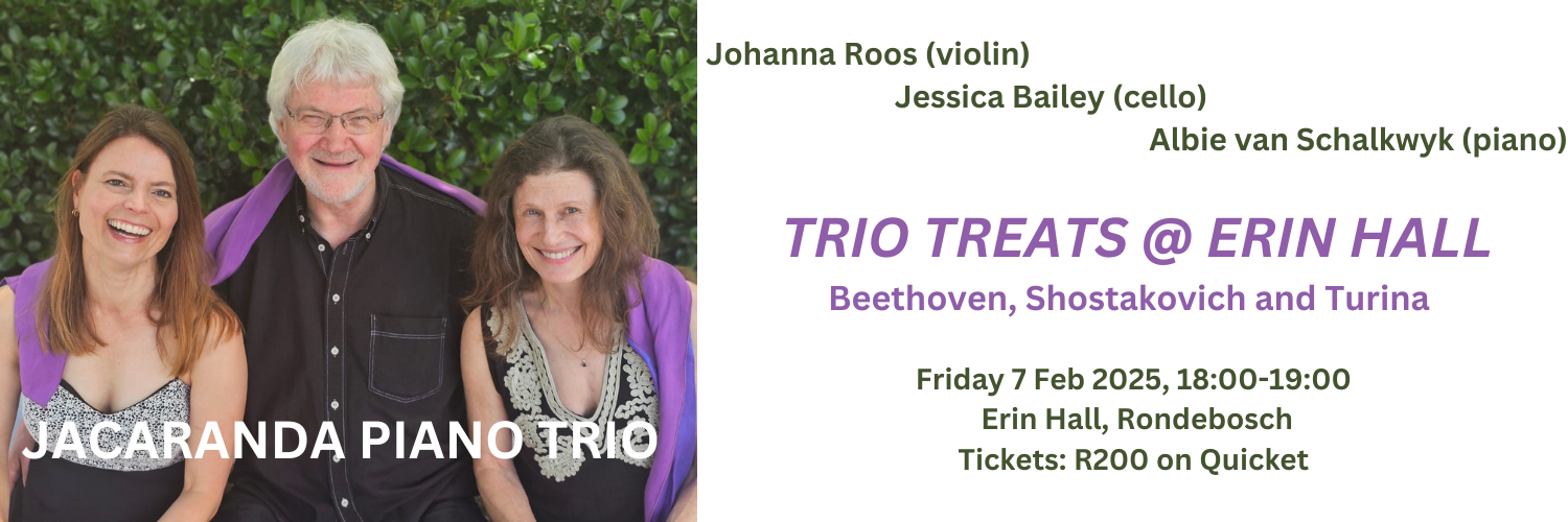 Book tickets for Trio Treats at Erin Hall
