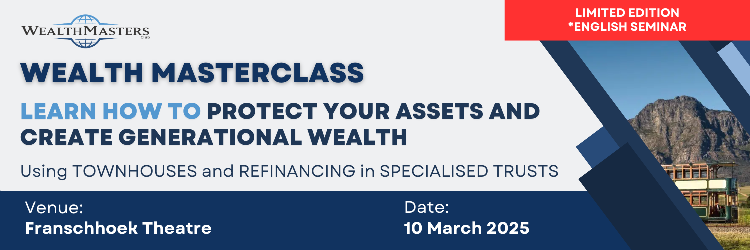 Book tickets for WEALTH MASTERCLASS 10/03