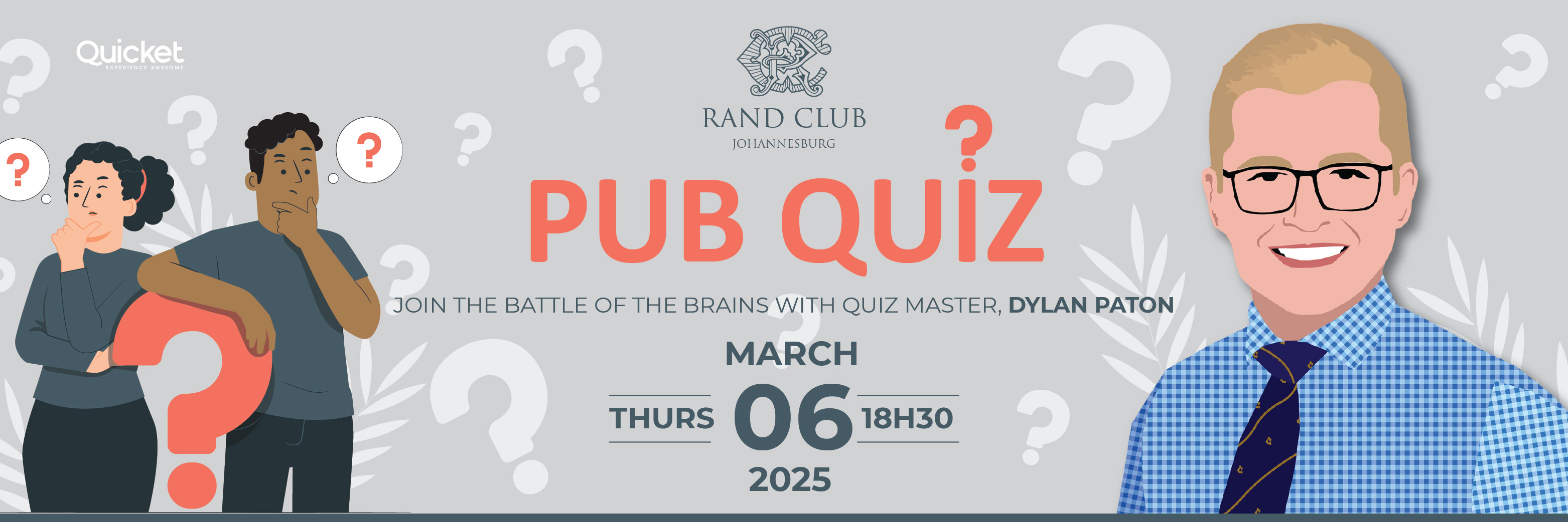 Book tickets for PUB QUIZ