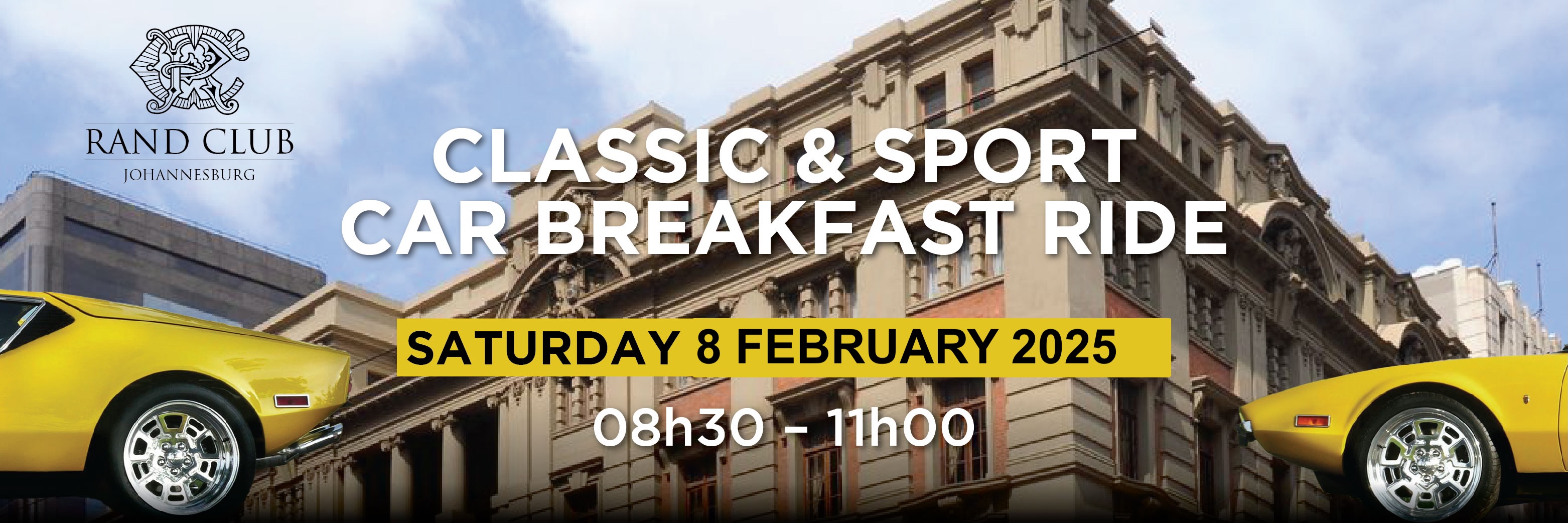 Book tickets for RAND CLUB CLASSIC AND SPORTS CARS CLUB