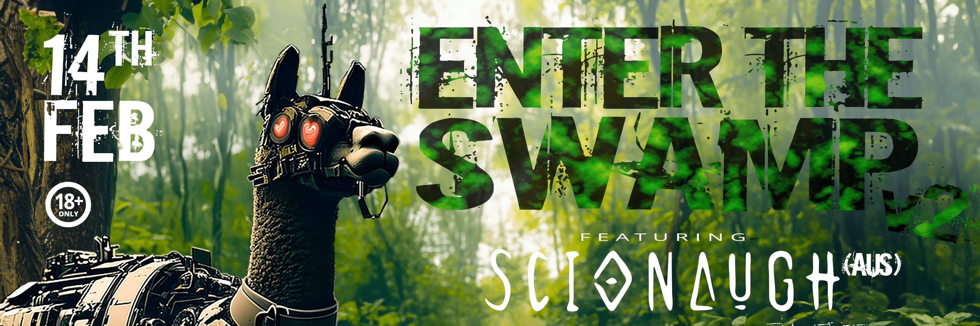 Book tickets for ENTER THE SWAMP vol. II x SCIONAUGH