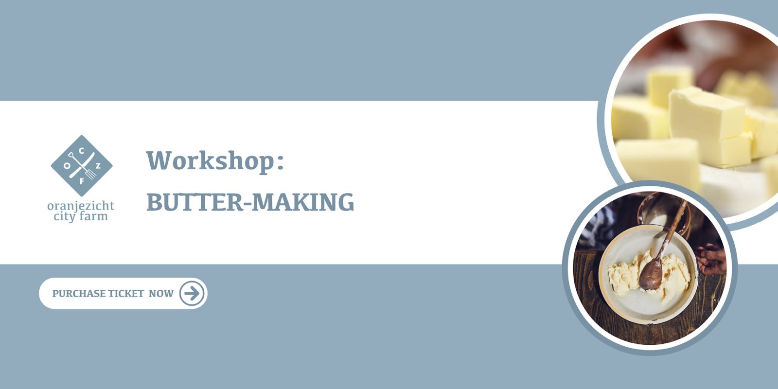 Book tickets for Butter-Making Workshop