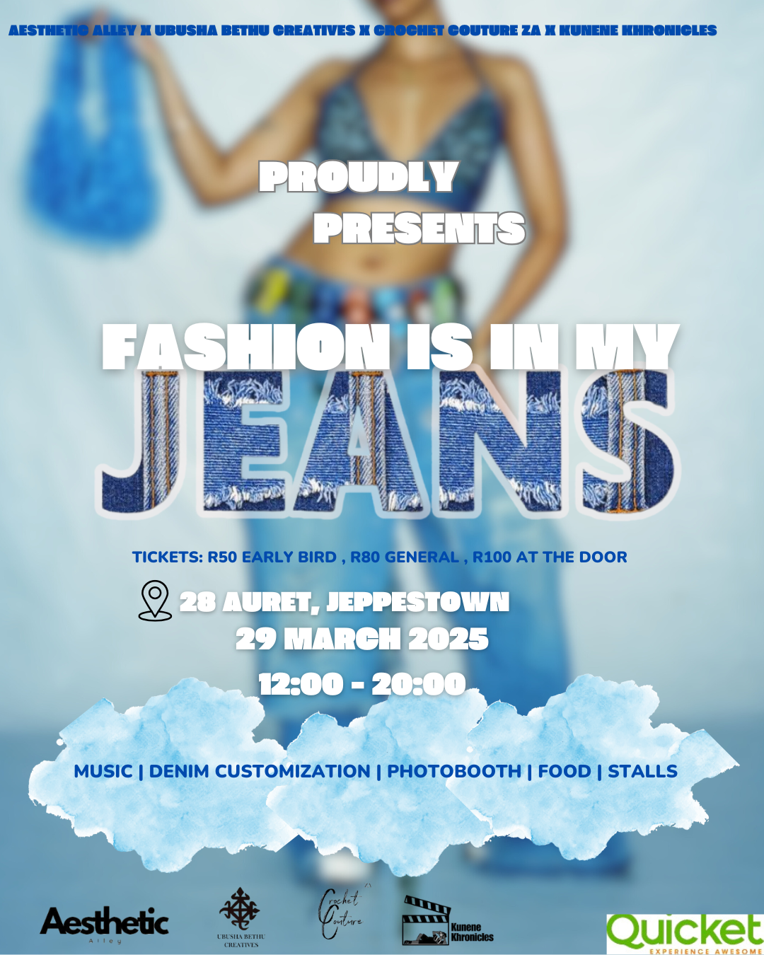 Book tickets for Fashion Is In My Jeans