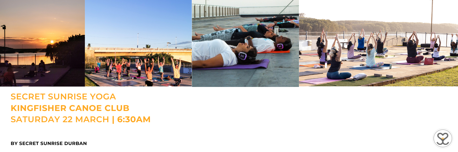Book tickets for Secret Sunrise Durban - March Yoga
