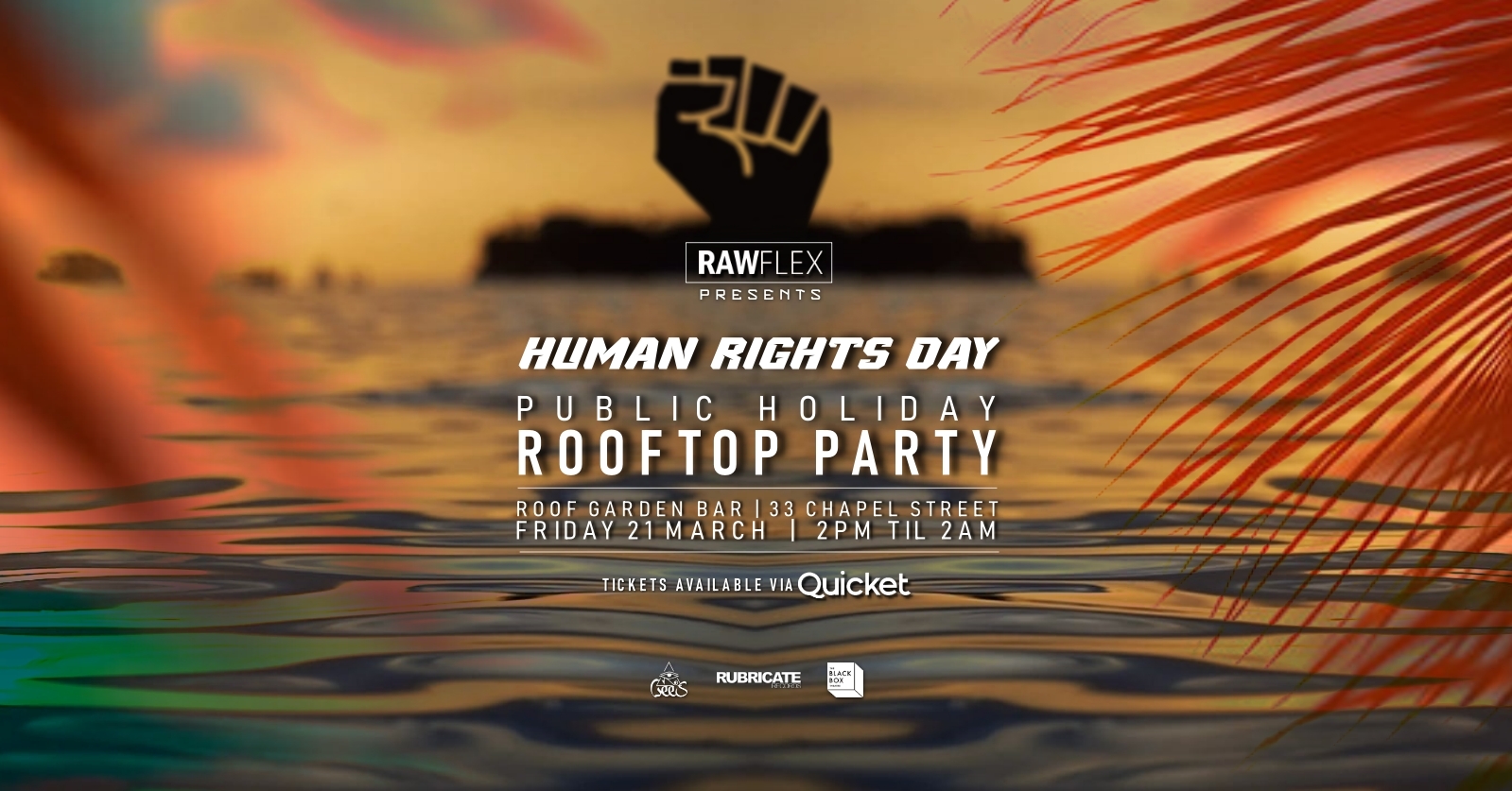 Book tickets for RAW FLEX prs HUMAN RIGHTS DAY | ROOFTOP EDITION