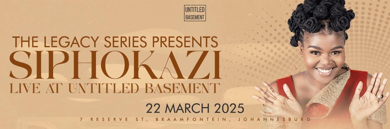 Book tickets for The Legacy Series Presents : Siphokazi
