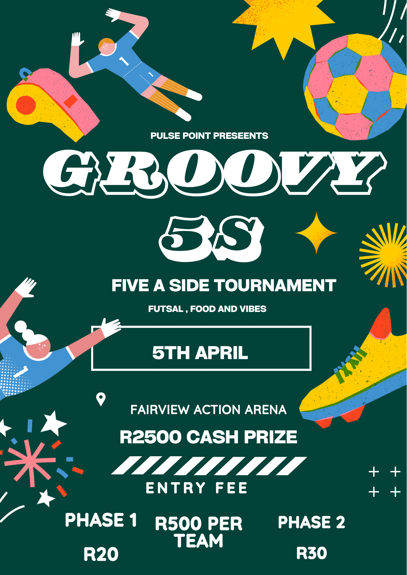 Book tickets for Groovy Fives
