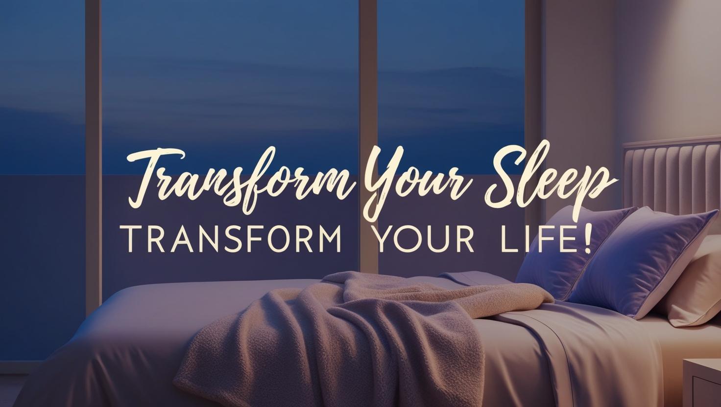 Book tickets for Transform your sleep. Transform your life!
