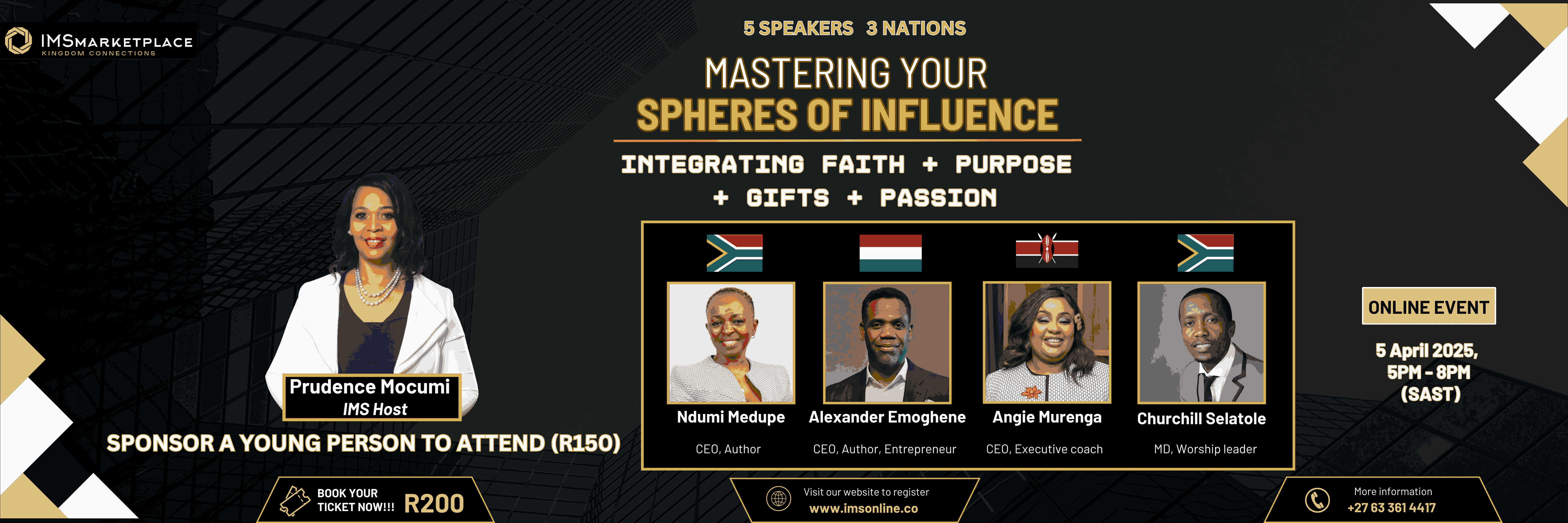Book tickets for Mastering Your Spheres of influence virtual event ...