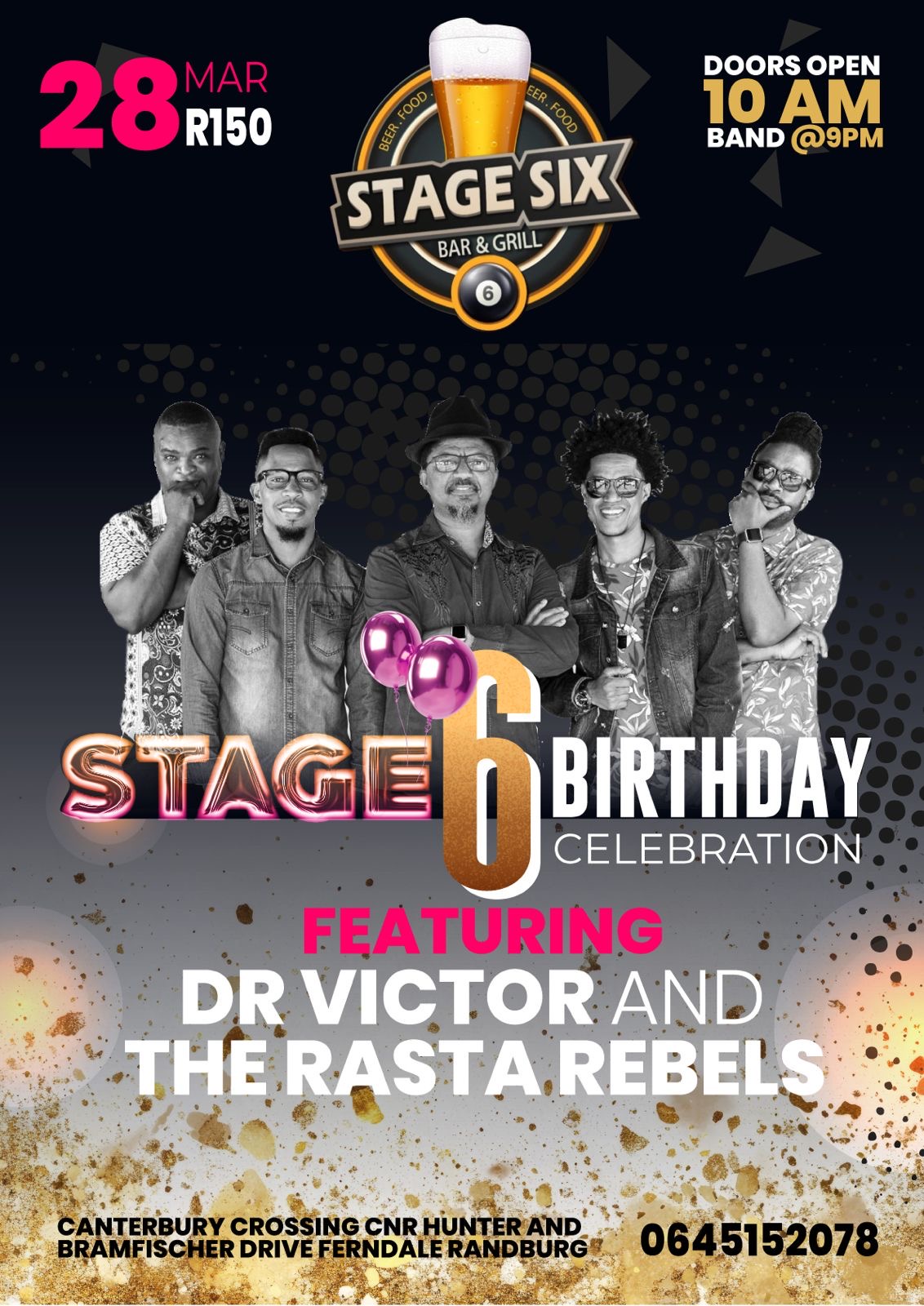 Book tickets for Dr Victor & The Rasta Rebels