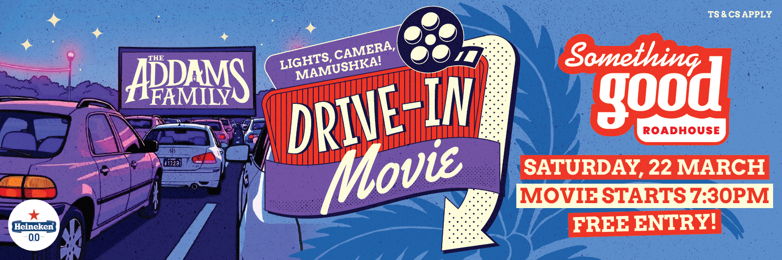 Book tickets for Drive-In Movie: The Addams Family