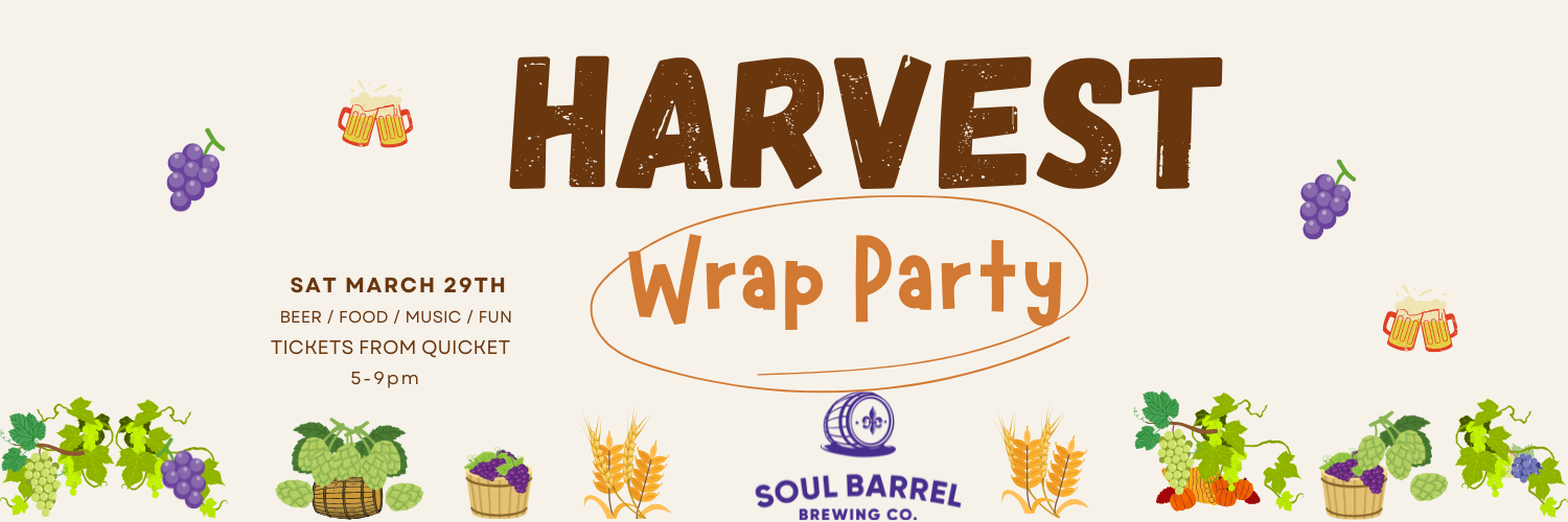Book tickets for Harvest Wrap Party