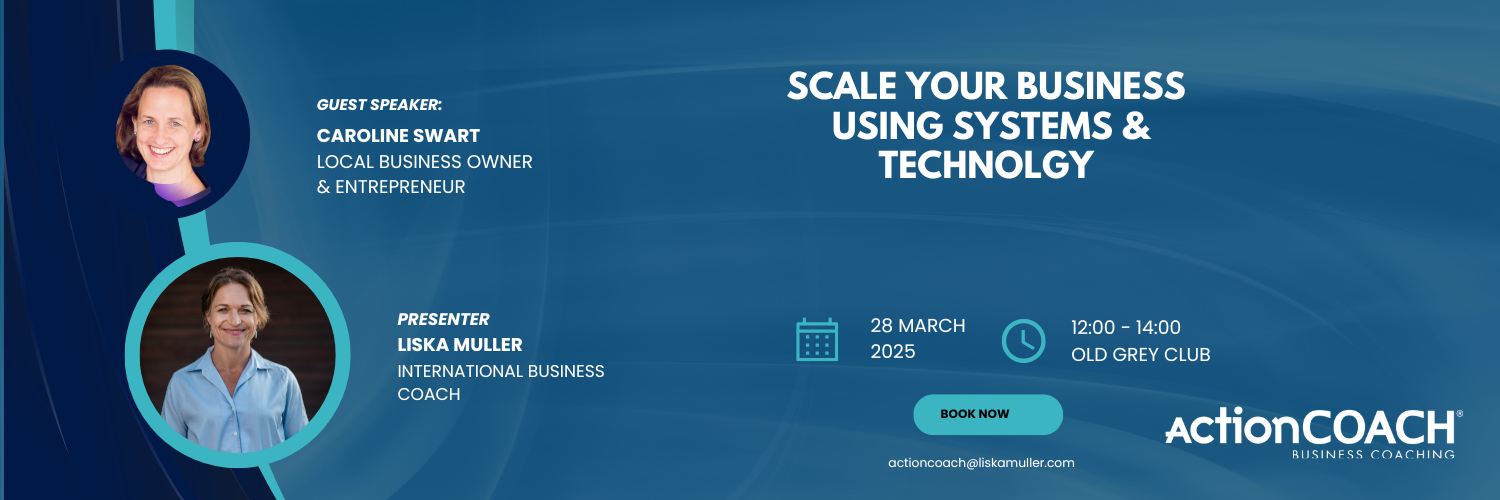 Book tickets for Scaling Your Business using Systems & Technology
