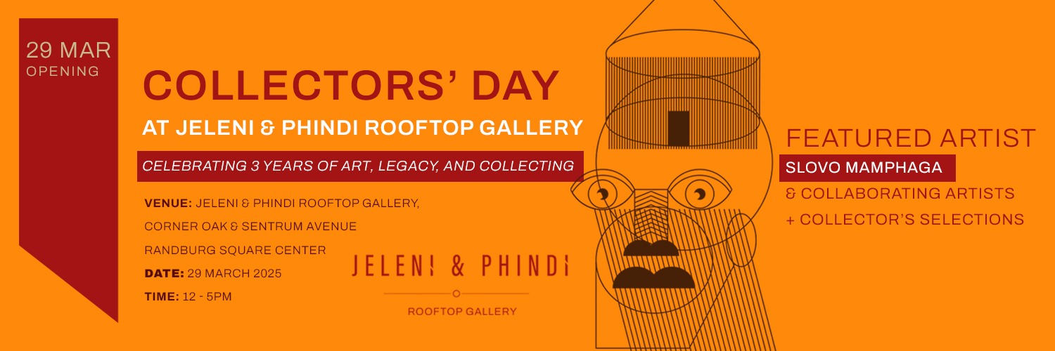 Book tickets for Collectors day at Jeleni and Phindi Rooftop Gallery