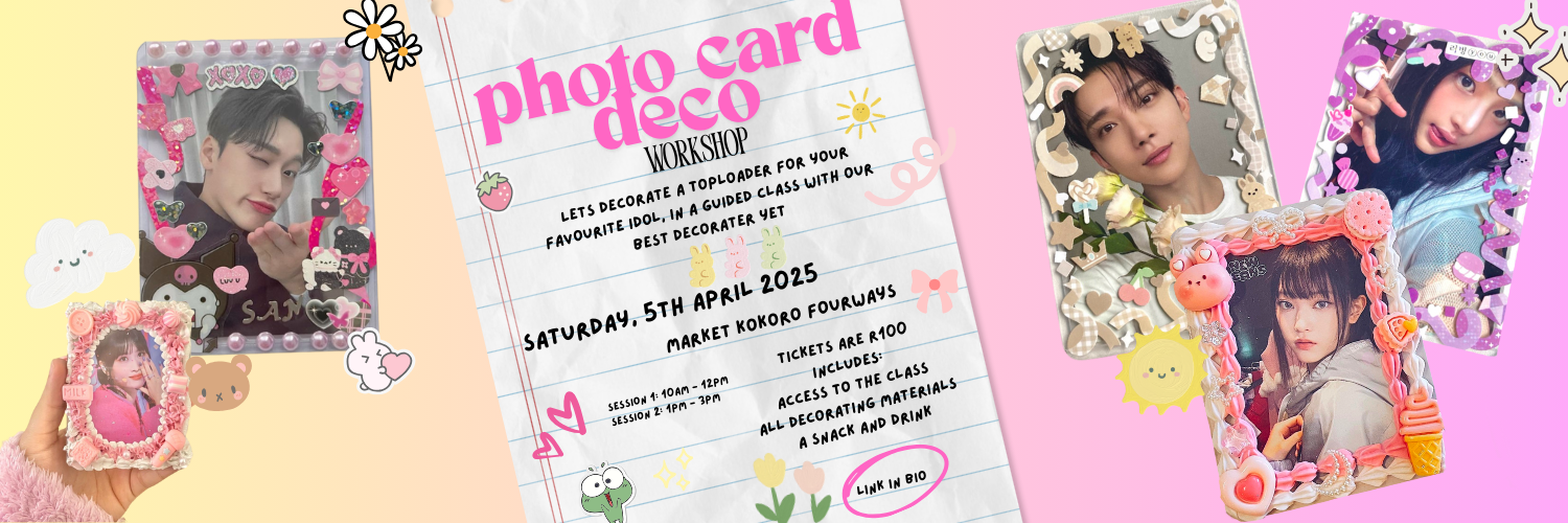 Book tickets for Photocard Decoden Workshop