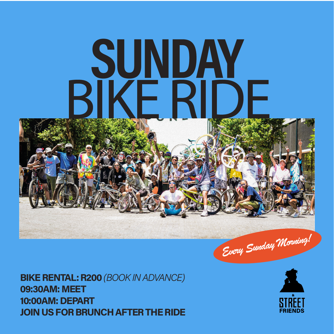 Book tickets for Sunday morning bike ride