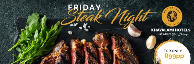 Book tickets for Friday Steak Night