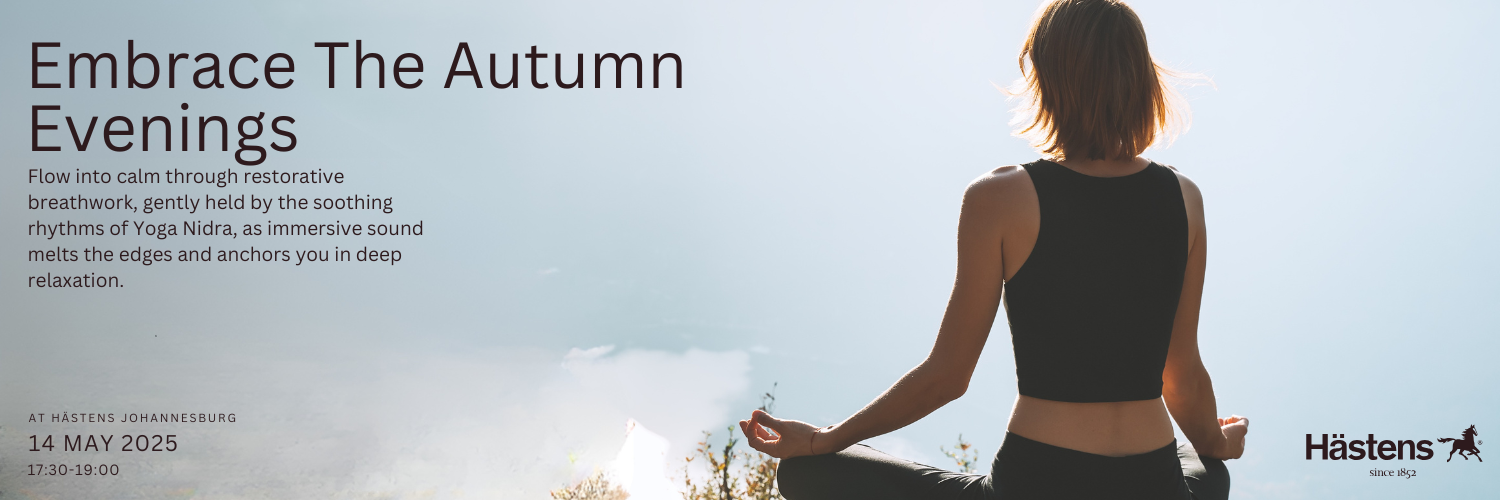 Book tickets for Hästens JHB - Sound Healing Journey with Jason Katz