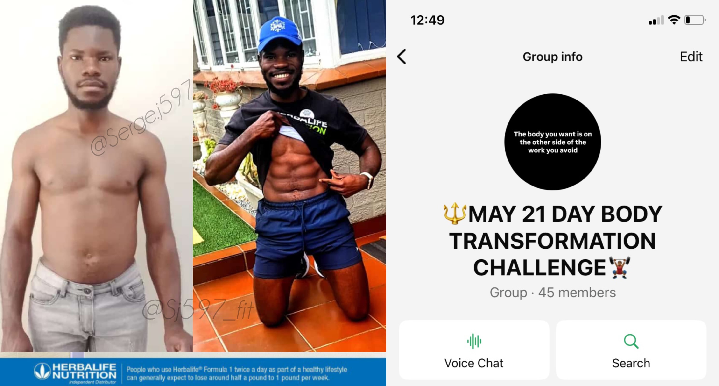 Book tickets for May 21 Day Body Transformation Challenge