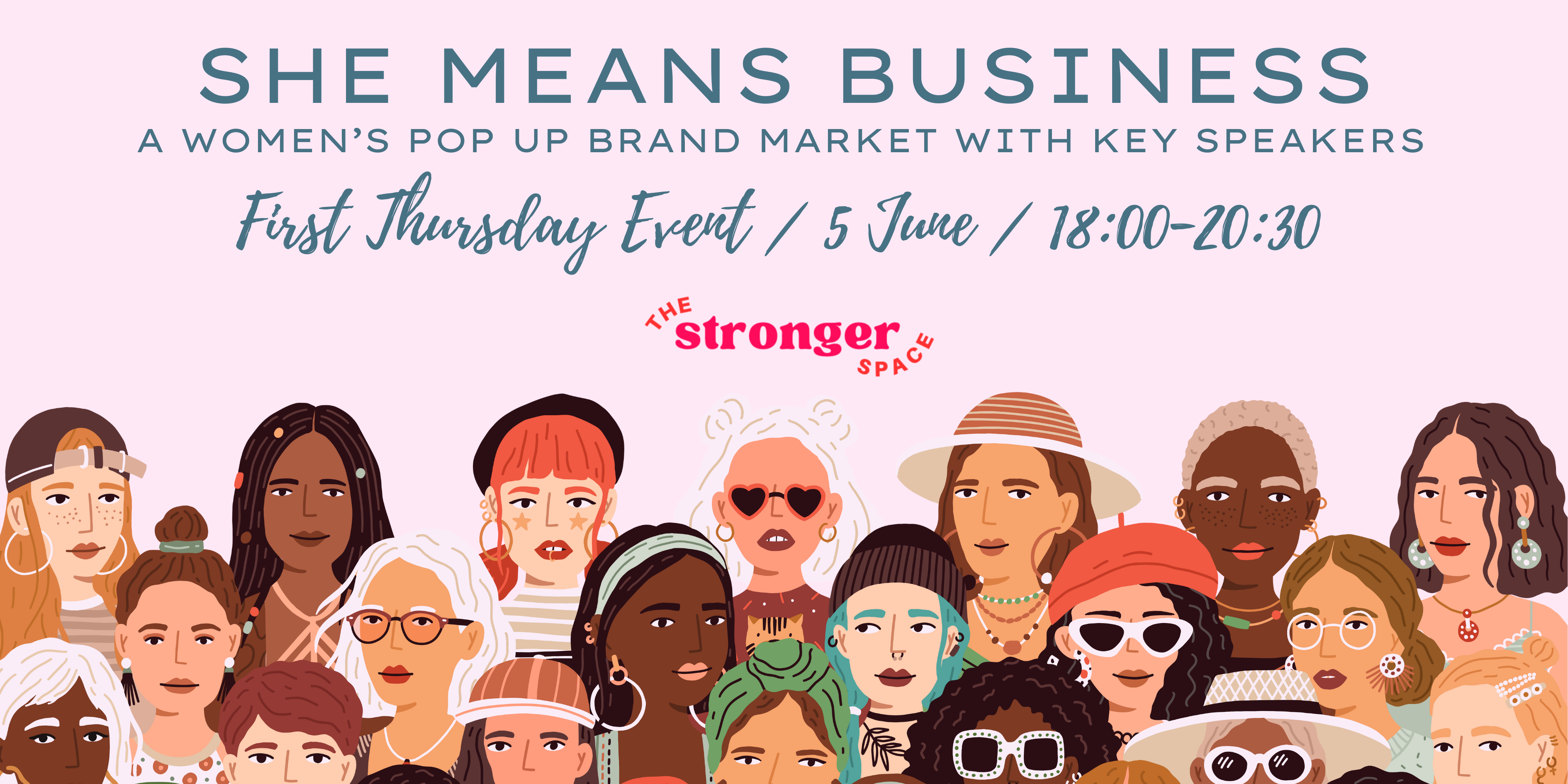 Book tickets for She Means Business - Women’s Talk & Pop-up Stores